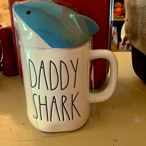 Rae Dunn | Dining | Daddy Shark Rae Dunn Mug New | Poshmark